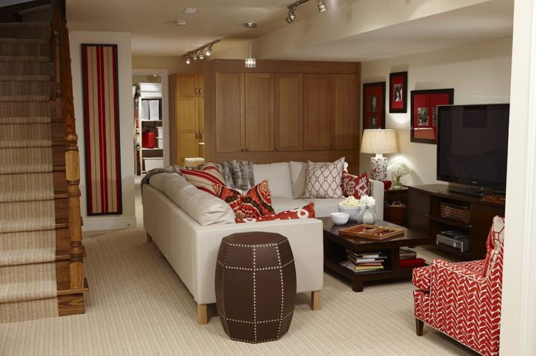 basement family den | ARCHITECTURE IDEAS